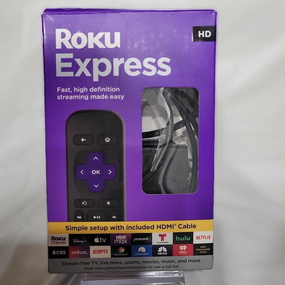 Roku | Video Games & Consoles | Roku Express Cable Remote Black 396r ...